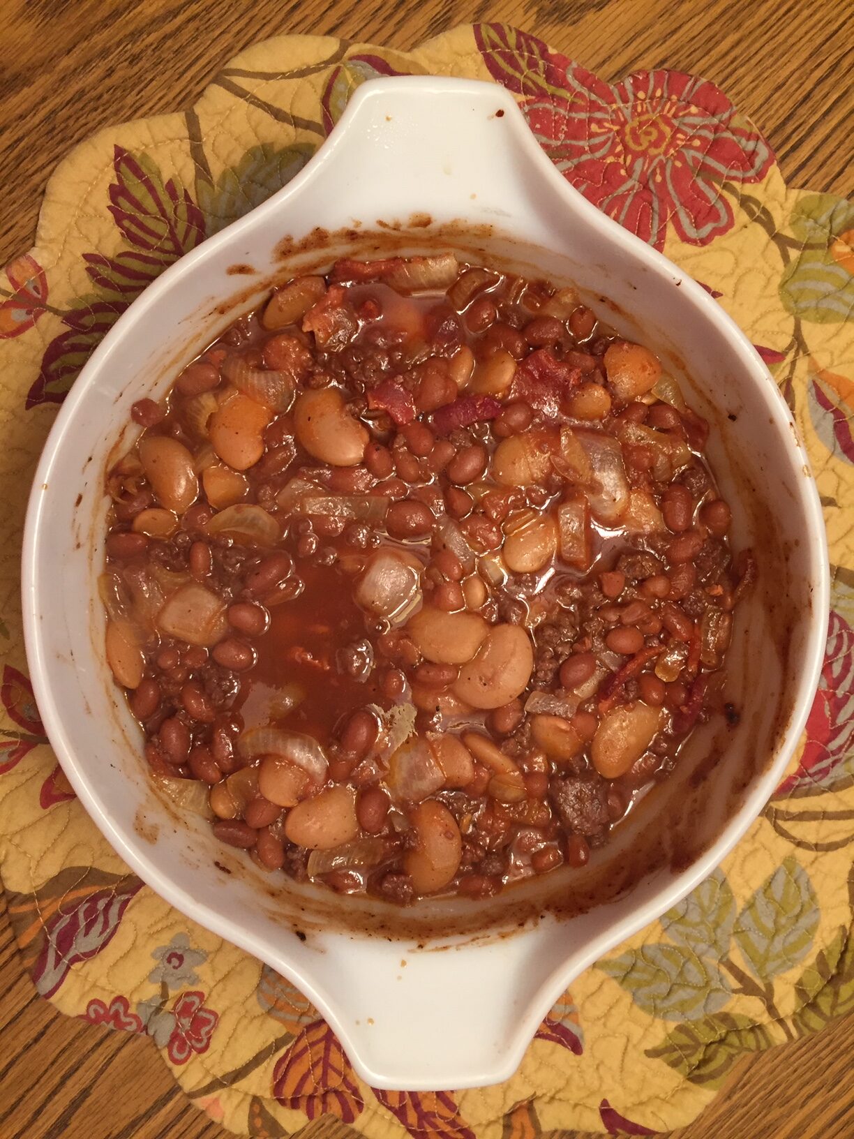 Easy Baked Bean Recipe ~ Crazy Beans! - lakegirlquilts