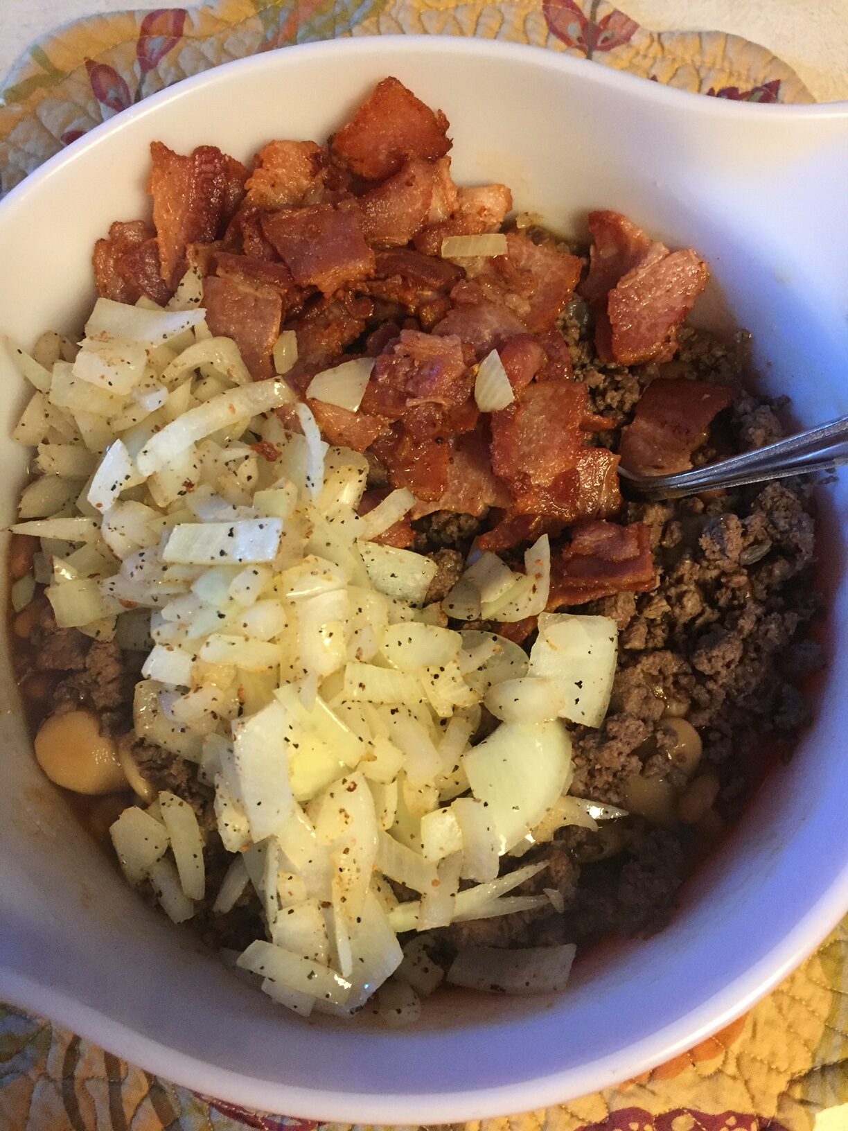 Easy Baked Bean Recipe ~ Crazy Beans! - lakegirlquilts