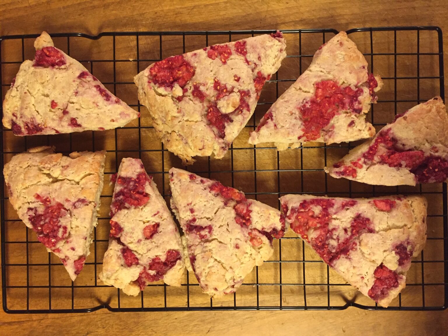 Raspberry Lemon Scones ~ Perfect for a Spring Brunch! - lakegirlquilts