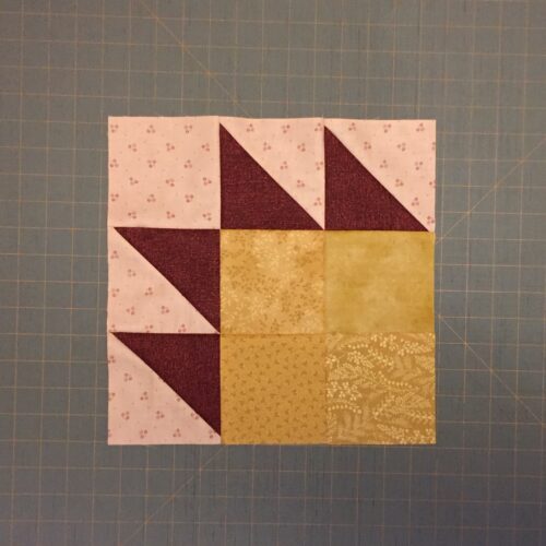 Square in a Square Sawtooth Quilt Block for Beginners - lakegirlquilts