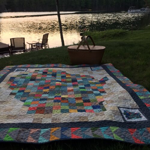 Sawtooth Star Quilt Block for Beginners - lakegirlquilts