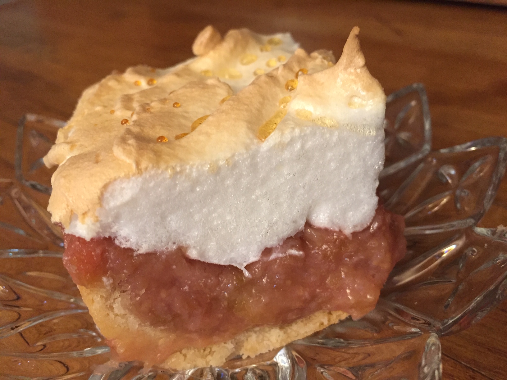 Rhubarb Torte ~ Easy and yummy dessert recipe! - lakegirlquilts