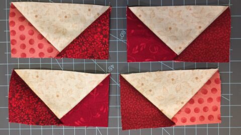 Easy No Waste Flying Geese for Beginners - lakegirlquilts