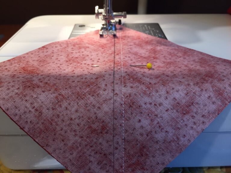 Quarter Square Sawtooth Star Quilt Block for Beginners - lakegirlquilts