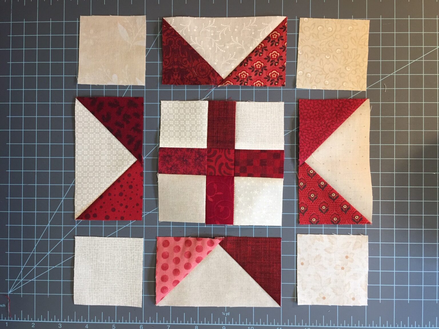 Cross Sawtooth Quilt Block for Beginners - lakegirlquilts