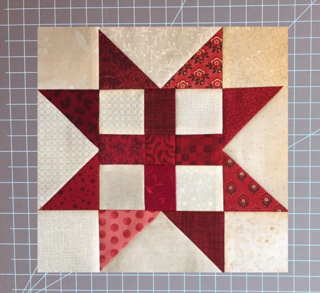 Cross Sawtooth Quilt Block for Beginners - lakegirlquilts