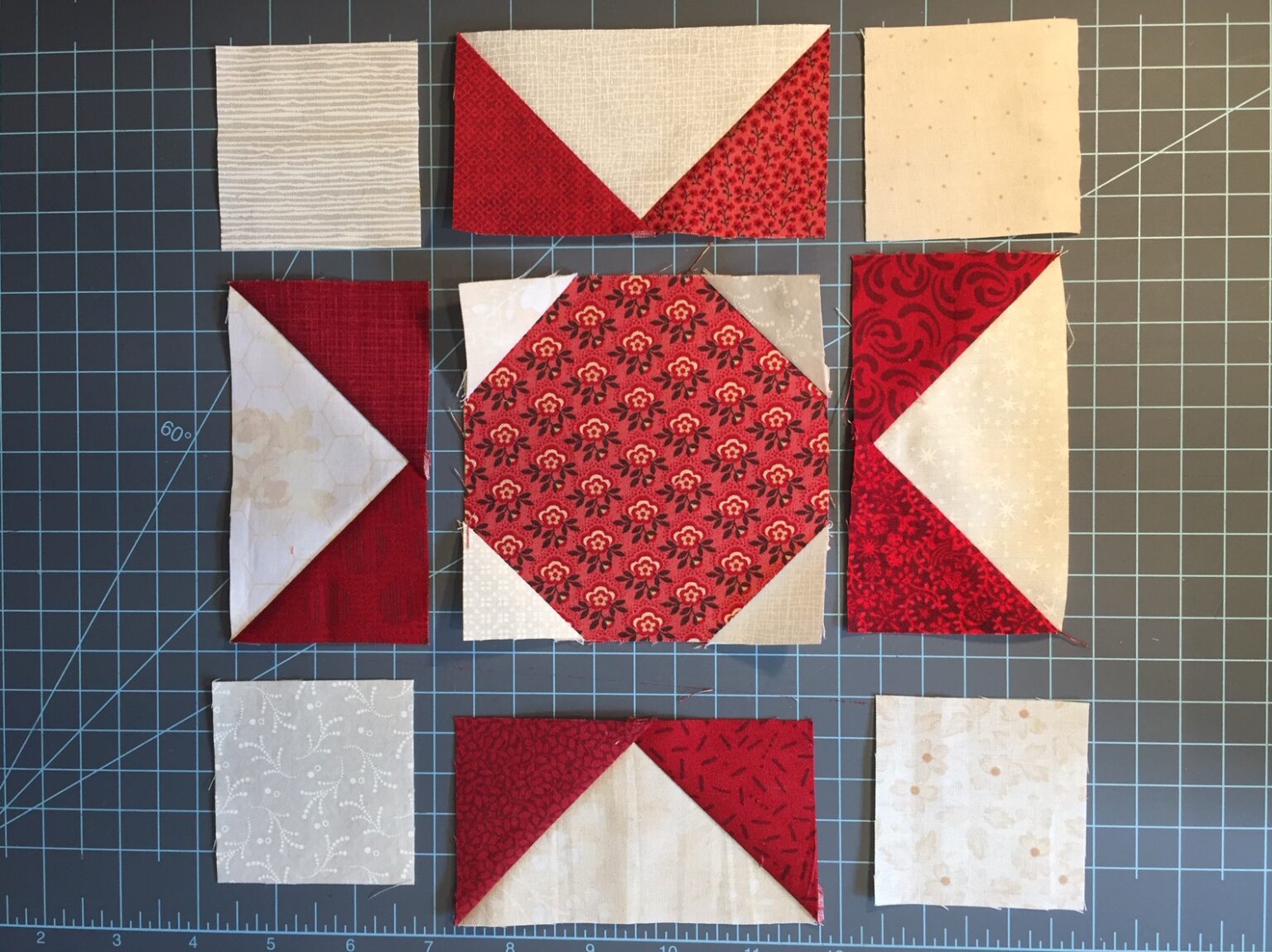 Snowball Sawtooth Quilt Block for Beginners - lakegirlquilts