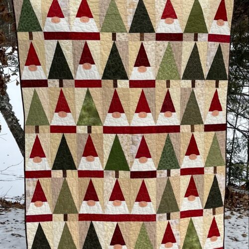 Square in a Square Sawtooth Quilt Block for Beginners - lakegirlquilts
