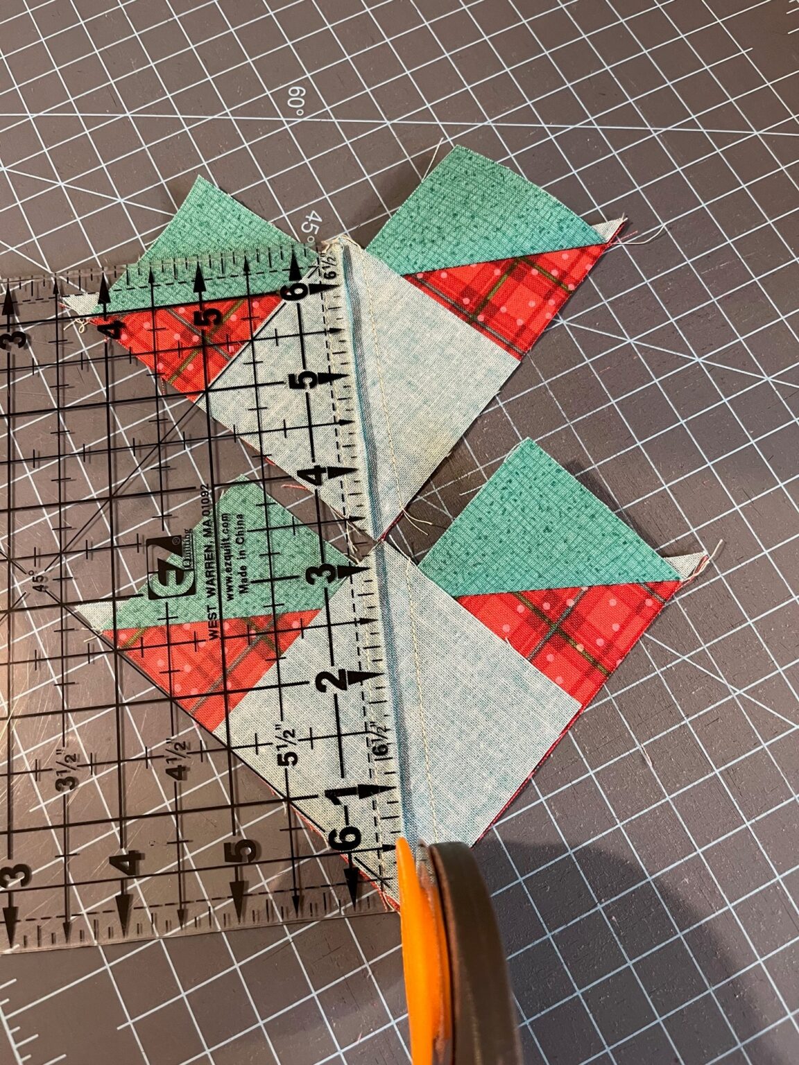 Ornament #4 Quilt Block for Shiny + Bright Quilt - lakegirlquilts