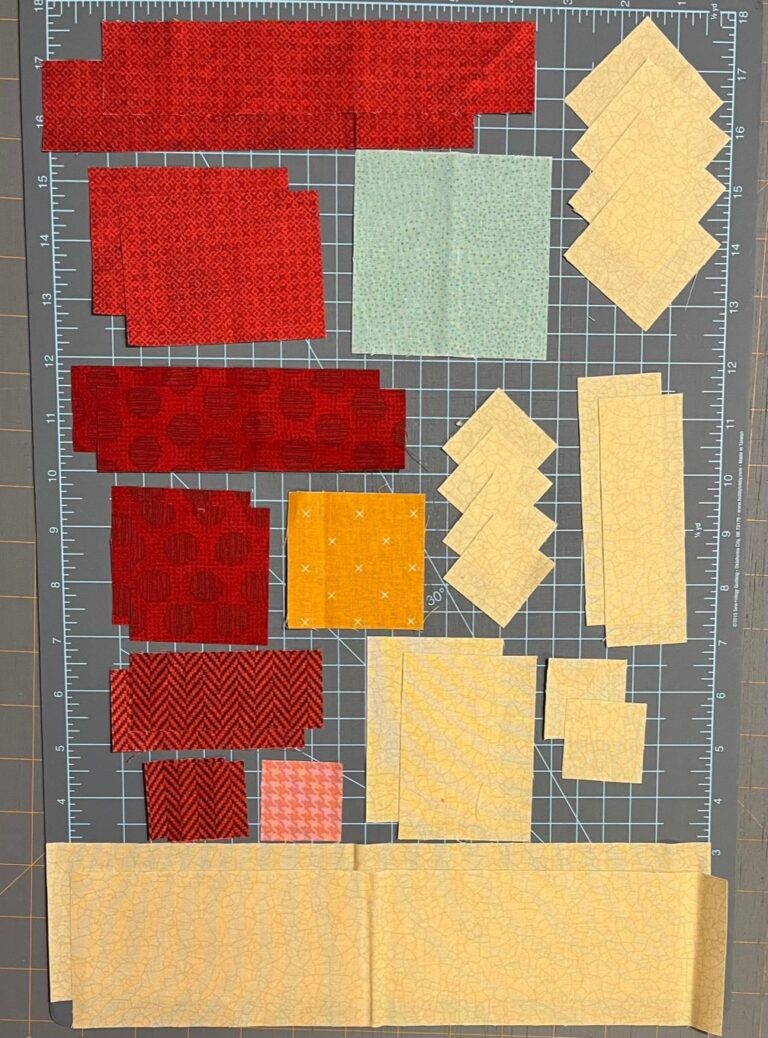 Ornament #5 Quilt Block for Shiny + Bright Quilt - lakegirlquilts