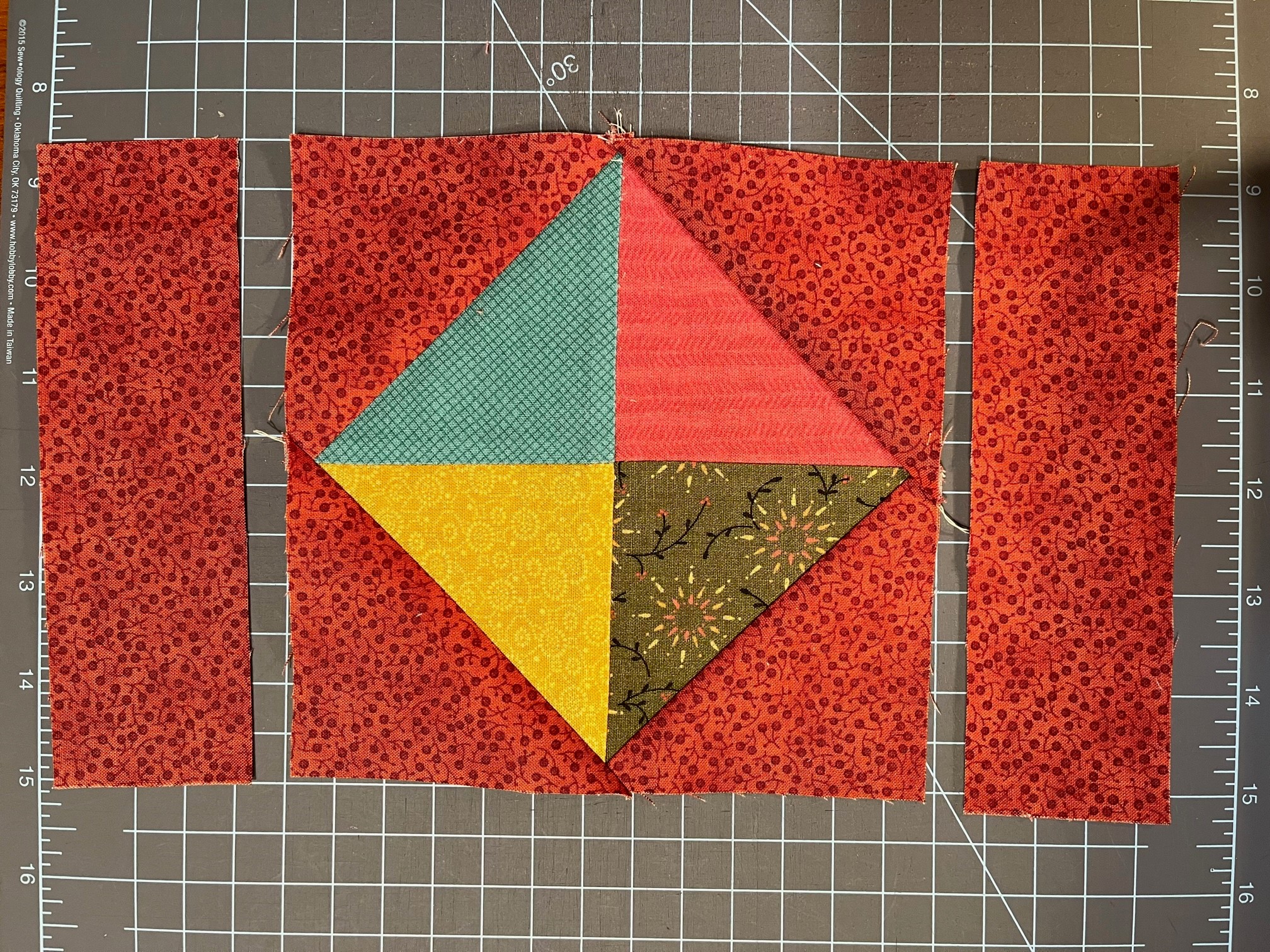 Ornament #8 Quilt Block for Shiny + Bright Quilt - lakegirlquilts
