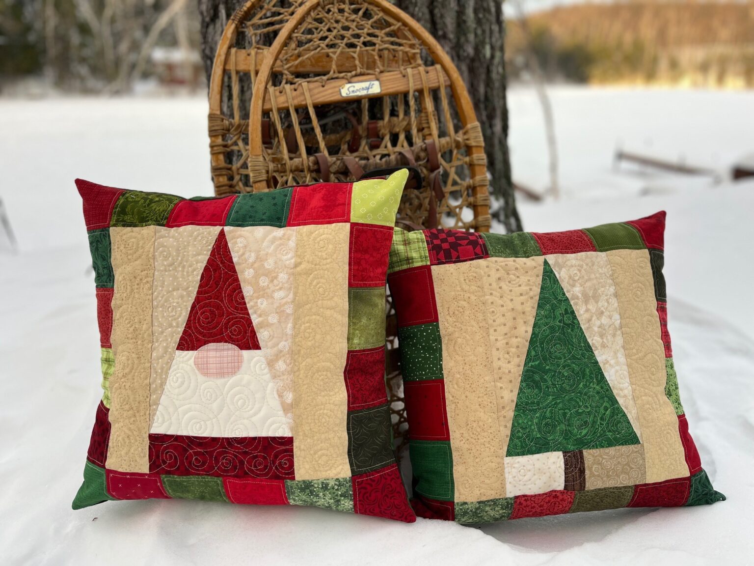 Balsam Gnomes Pillow Pattern - lakegirlquilts