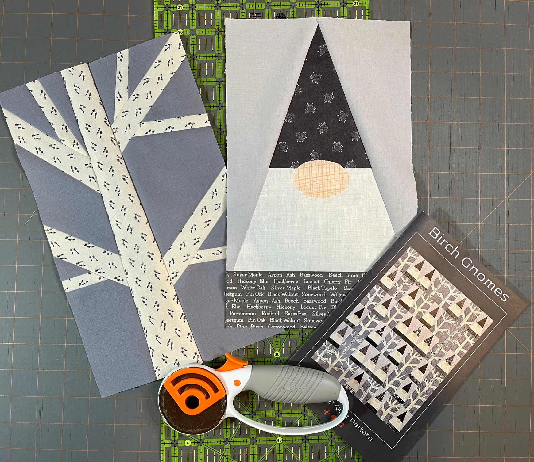 Week 4 of the BIRCH GNOMES Quilt Along - lakegirlquilts