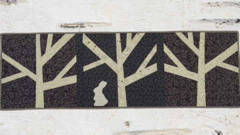 Snowshoe Hare Quilt Pattern - lakegirlquilts